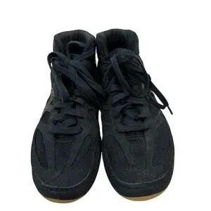 Asics | Shoes | Asics Matflex Wrestling Shoes Black Gum J36n Mens 8 ...